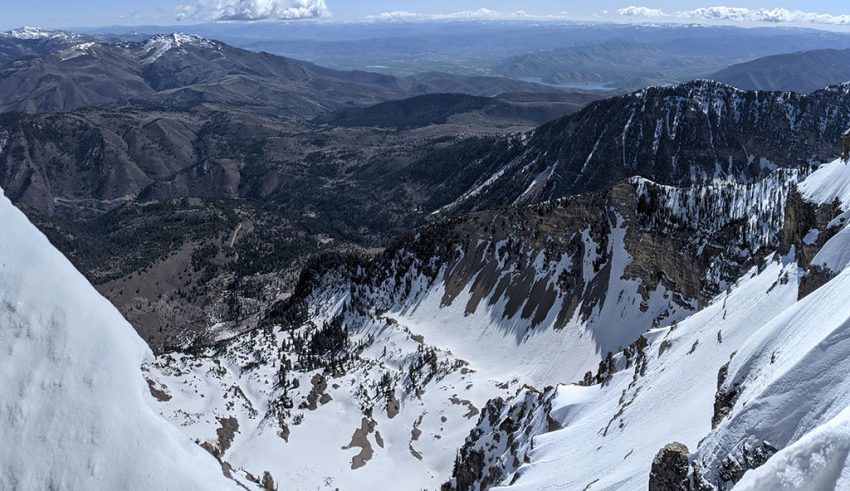 Cold Fusion Couloir to North Timpanogos