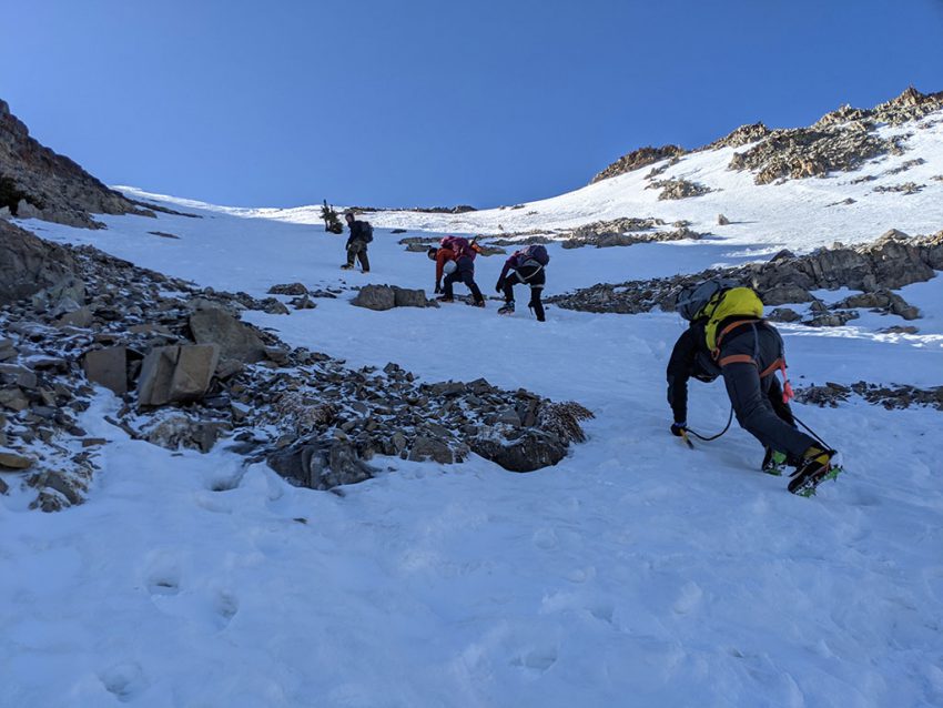 Cold Fusion Couloir to North Timpanogos
